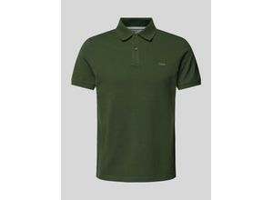 4099975719716 - Poloshirt mit Label-Stitching