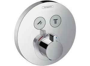 4011097741345 - ShowerTablet ShowerSelect s Thermostat Unterputz 2 Verbraucher chrom Farbe Chrom - 15743000 - Hansgrohe