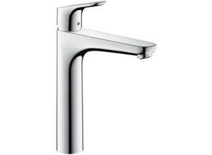 4011097679440 - Focus 190 Waschtischarmatur 31608000 mit Ablaufgarnitur chrom erhöhter Fuß - Hansgrohe