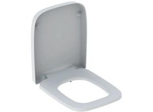 4022009305661 - Renova Plan WC-Sitz eckiges Design Befestigung von unten ohne Absenkautomatik Befestigung von unten weiß glänzend 572110000