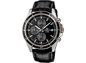 4971850912583 - Chronograph EFR-526L-1AVUEF Armbanduhren schwarz Herren Quarzuhren Quarzuhr Armbanduhr Herrenuhr Stoppfunktion Datum Neo-Display