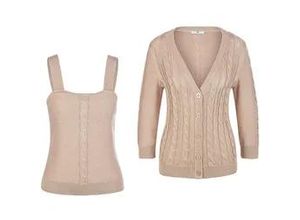 4065691471955 - Twinset 3 4-Arm beige 40