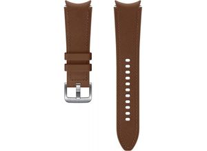 8806092658264 - Hybrid Leather Band (20 mm M L) ET-SHR89 für die Galaxy Watch4-Serie Kamel