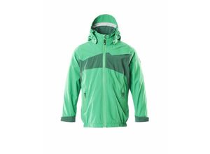 5711074719389 - ACCELERATE Hard Shell Jacke für Kinder winddicht und wasserabweisend Gr 116 grasgrün grün - grasgrün grün