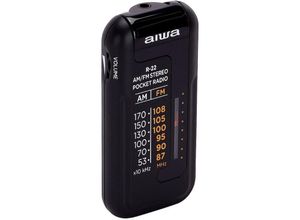 8435256896930 - - Aiwa R-228K Taschenradio am fm Schwarz