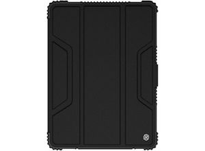 6902048216822 - - Bumper Leather Case Pro Gepanzertes Smart Cover mit Kameratasche und Ständer kompatibel mit iPad 102 2021   2020   2019