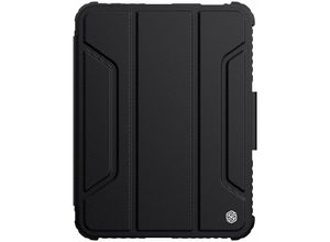 6902048228900 - Bumper Leather Case Pro Gepanzertes Smart Cover mit Kameratasche und Ständer kompatibel mit iPad Mini 2021 - Nillkin