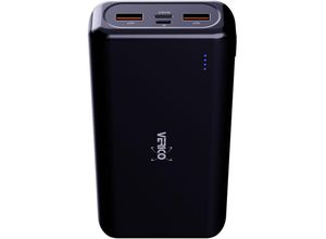 4713095608193 - Power Pro pd Powerbank 20000 mAh Power Delivery LiPo usb-a usb-c® Schwarz - Verico