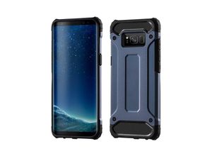 4251810886773 - Markenlos - Panzerhülle Bumper Hybrid SchutzHülle kompatibel mit Samsung Galaxy A52s 5G blau