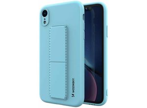 4251810876422 - Markenlos - cofi1453® Kickstand Hülle Bumper aufstellbar kompatibel mit Iphone x   xs Silikon Hard Case Schale Zubehör Tasche Schutz mit integriertem