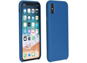 4251678486450 - Markenlos - Silikon Case Soft Case Hülle Schale Cover Dezent Handyhülle Handyschale Schutz kompatibel mit Samsung Galaxy A41 (A415F) Blau