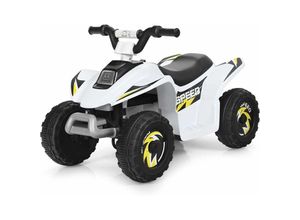 0661706115940 - GOPLUS Elektro Kindquad ATV 6V mit Vor- und Rückwaertsschalter Miniquad Kinderauto Elektrofahrzeug aus PP + Stahl Elektro Motorrad für Kinder ab