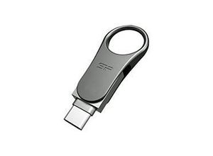 4712702644814 - - USB-Stick 16GB C80 30 Silver Type-C Ready (SP016GBUC3C80V1S)