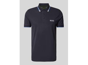 4043198401743 - Regular Fit Poloshirt mit Label-Stitching Modell Paddy