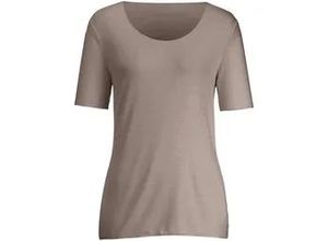 4061389226821 - Rundhals-Shirt langem 1 2-Arm beige 46