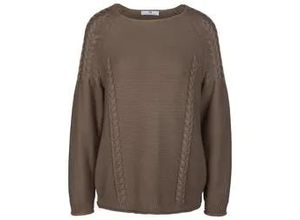 4065691309654 - Rundhals-Pullover beige 36