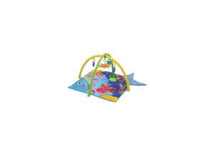 3800151917083 - Krabbeldecke Spielmatte Ozean Spielbogen Spiegel Rassel bunte Farben blau