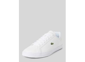 5059862156900 - LACOSTE Sneaker Leder rutschfest für Herren weiß 42