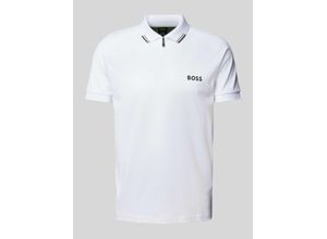 4063543089877 - Slim Fit Poloshirt mit Reißverchluss Modell Philix