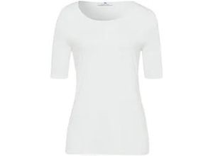 4061389226647 - Rundhals-Shirt langem 1 2-Arm weiss 46