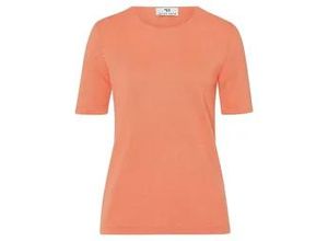 4065691356474 - Rundhals-Pullover aus Seide Kaschmir Seide Kaschmir orange 40