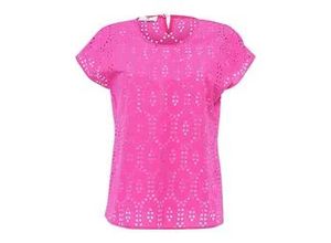 4065691396357 - Bluse Rundhals-Ausschnitt pink 42