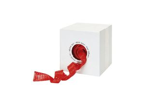 8057714365736 - PE-Netz im Spendekarton Rollenlänge 25 m feinfädig rot für Ø 50 - 100 mm ab 20 VE