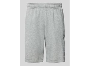 0194953017632 - Sweatshorts mit Label-Stitching