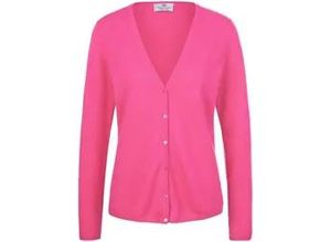 4065691485785 - Strickjacke aus 100% Premium-Kaschmir Modell Cora Cashmere pink 40