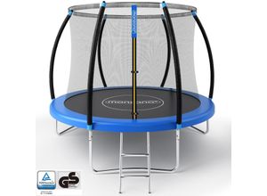 4251776933917 - monzana® Trampolin Ø244cm Sicherheitsnetz innen TÜV GS