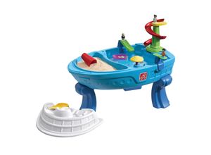 0733538894796 - Fiesta Cruise Sand & Wassertisch Wasserspieltisch für Kinder in Blau mit 10-teiligem Zubehör Set Wasserspielzeug   Sandtisch für den Garten - Blau