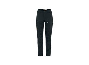 7323450689551 - Abisko Midsummer Zip Off Trousers W Damen Wanderhose (Schwarz 42) Klettergurte