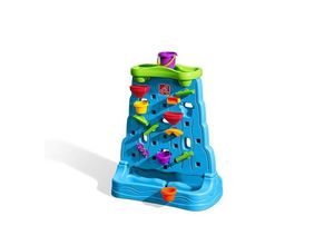 0733538862191 - Waterfall Discovery Wall Wasserspielzeug Wasserspieltisch für Kinder inkl 13-teiligem Zubehör Set Garten Wasser Spielzeug in Blau - Blau - Step2