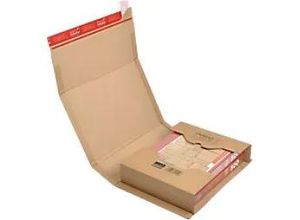 4033657030522 - Buchverpackung CP02014020 braun für C4+ innen 330x270x80mm Wellpappe 1-wellig 4033657030522 20 Stück