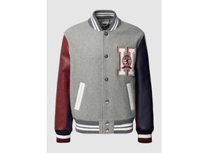 8720644386378 - College-Jacke mit Label-Details Modell LEATHER VARSITY