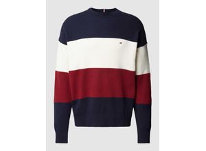 8720644191361 - Strickpullover im Colour-Blocking-Design