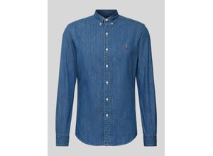 3607997210534 - Jeanshemd Herren Slim Fit Baumwolle denim Button-Down