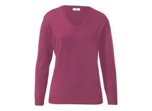 4061389190054 - V-Pullover aus 100% Schurwolle Pure Tasmanian Wool rosé 38