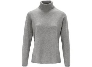 4061389225336 - Rollkragen-Pullover aus Schurwolle und Kaschmir grau 38