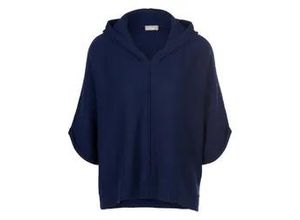 4065691317109 - Hoodie-Pullover aus Schurwolle und Kaschmir blau 36