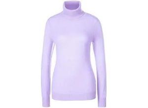 4065691318625 - Rollkragen-Pullover aus 100% Premium-Kaschmir Cashmere lila 40