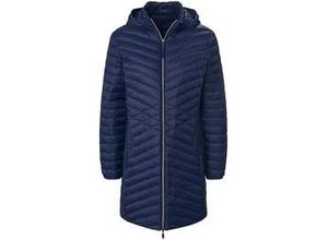 4061389856264 - Daunen-Long-Steppjacke blau 42