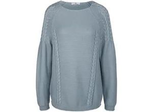 4065691309937 - Rundhals-Pullover blau 38