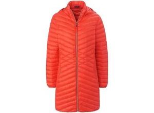 4065691086715 - Daunen-Long-Steppjacke rot 36