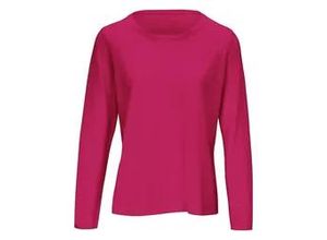 4061389111141 - Rundhals-Pullover aus Schurwolle und Kaschmir pink 36