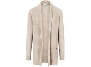 4061389068506 - PETER HAHN Strickcardigan Damen Schurwolle rosa