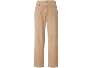 0888230572555 - 7 8-Hose Modell Hepburn Wide Leg beige 28