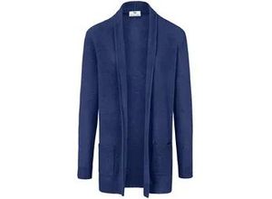 4061389193635 - Cardigan aus 100% Schurwolle blau 46