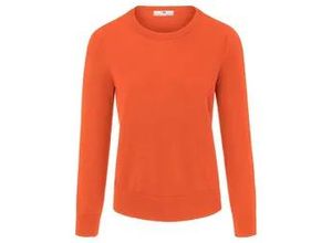 4061389518896 - Rundhals-Pullover aus 100% SUPIMA®-­Baumwolle orange 38