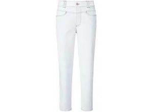 4065691032873 - Knöchellange Slim Fit-Jeans weiss 18